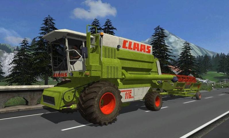 CLAAS COMMANDOR 116CS V1.0 LS15 - FS 15 Combines Mod Download