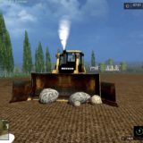 FS15 ROTECH 830 BULLDOZER V1.0 - FS 15 Forklifts & Excavators Mod Download