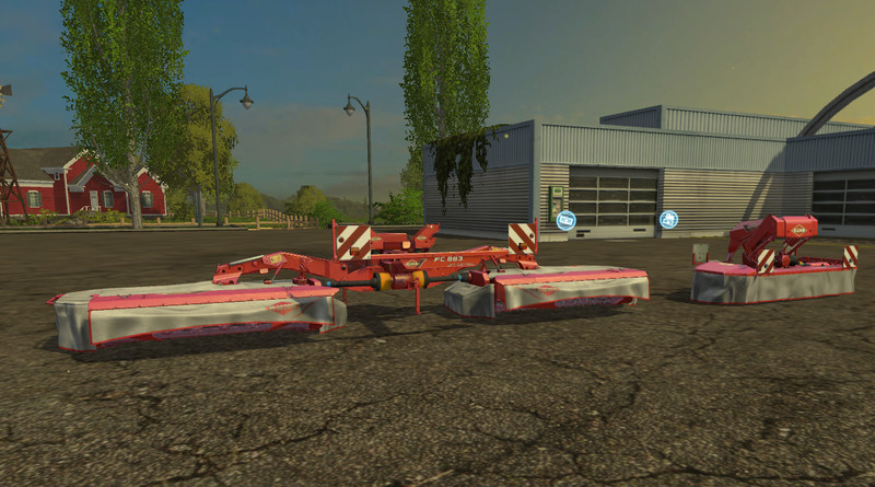 FS17 Kuhn FC313F / FC883 V 2.0 - FS 17 Implements & Tools Mod Download