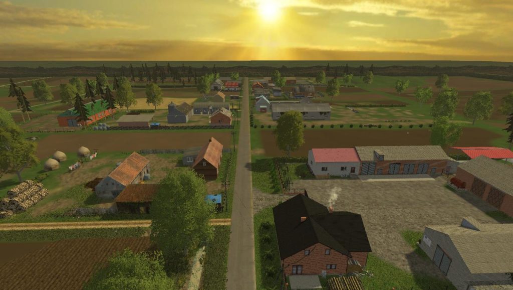 POLSKA KRAJNA FINAL V1.1 MAP - FS 15 Maps Mod Download