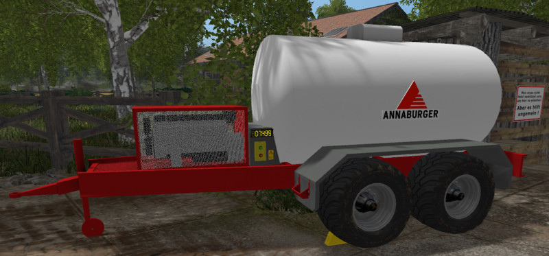 FS17 Anna Burger MT75 Multifaß V 1.0.0.1 - FS 17 Trailers Mod Download