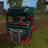 FS17 DAF XF E6 V1 - FS 17 Trucks Mod Download