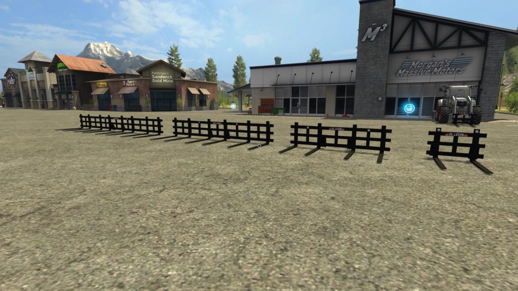fs17-el-leon-pallet-forck-pack-v1-23 - Farming simulator 19 / 17 / 15 Mod