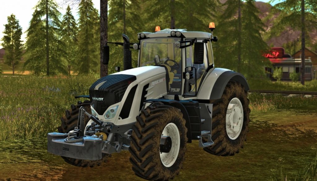 FS17 Fendt 930 Vario White Edition - FS 17 Tractors Mod Download