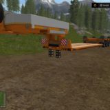 FS17 LOWBOY TRAILER V1 - FS 17 Trailers Mod Download