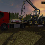 FS17 Lowboy in Strabag Look V 1.0 - FS 17 Trailers Mod Download