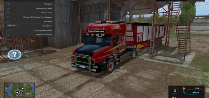 FS17 SCANIA S RWZ RAIFFEISEN V2 - FS 17 Trucks Mod Download