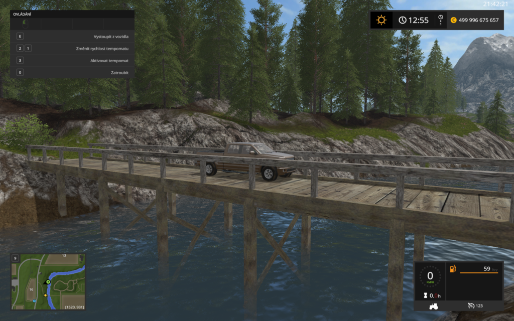 fs17-wooden-bridge-1 - Farming simulator 19 / 17 / 15 Mod