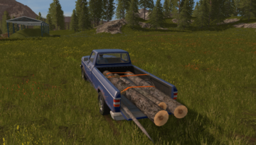 FS17 Fillable Lizard Pickup Rodeo - FS 17 Cars Mod Download