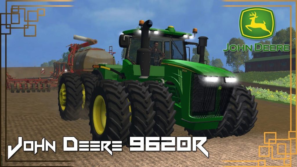 FS15 JOHN DEERE 9620R TRIPLE WHEELS EXTREME TERRAIN - FS 15 Tractors ...