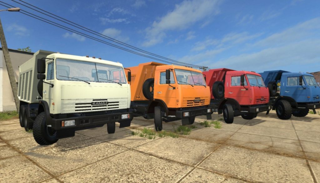 FS17 Kamaz 65115 Wheel selection v2.0 - FS 17 Trucks Mod Download