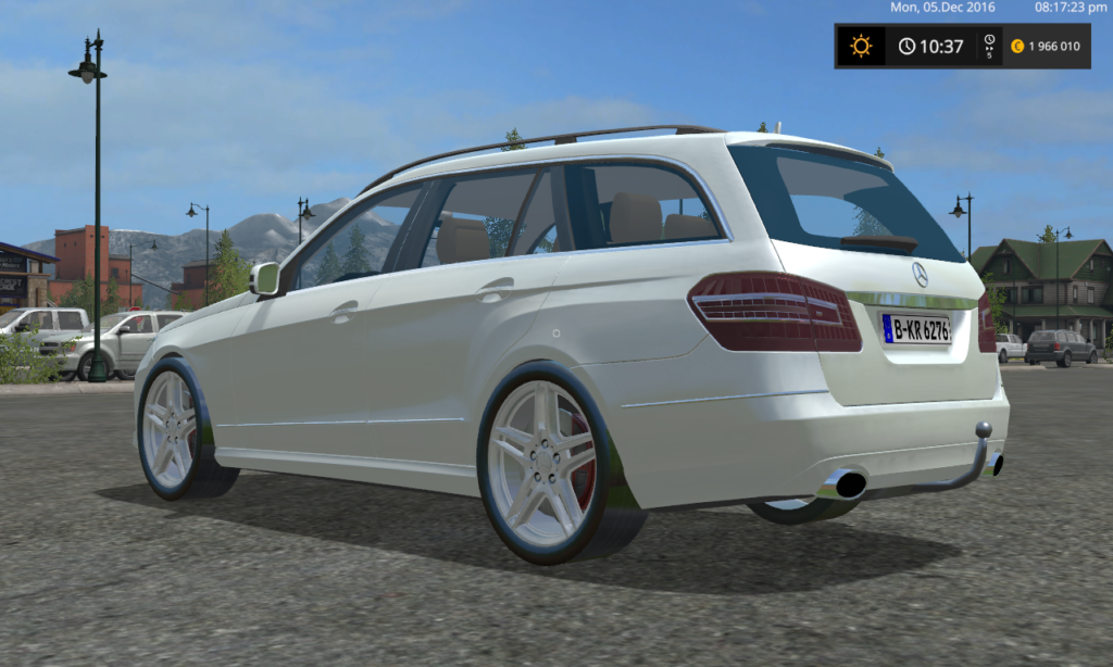 FS17 MERCEDES BENZ E350 CDI - FS 17 Cars Mod Download