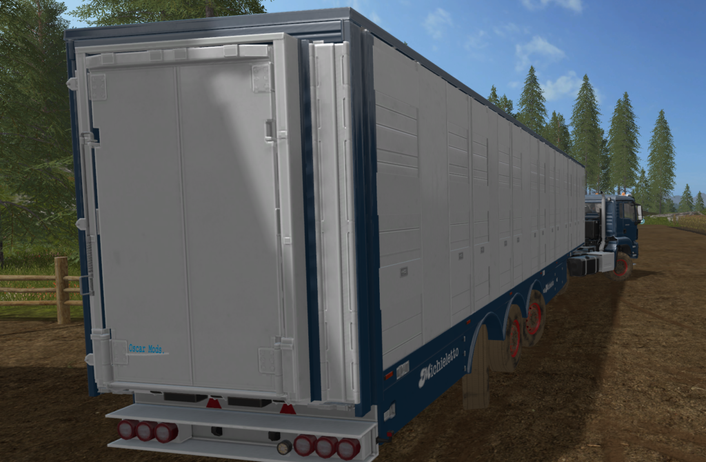 FS17 MICHIELETTO AM19 LIVESTOCKTRAILER V1 - FS 17 Trailers Mod Download