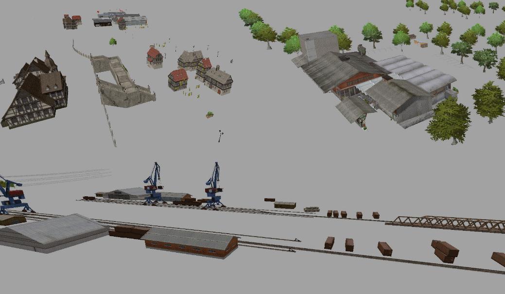 FS17 VINTAGE DECOR V1.0 MOD - FS 17 Objects Mod Download