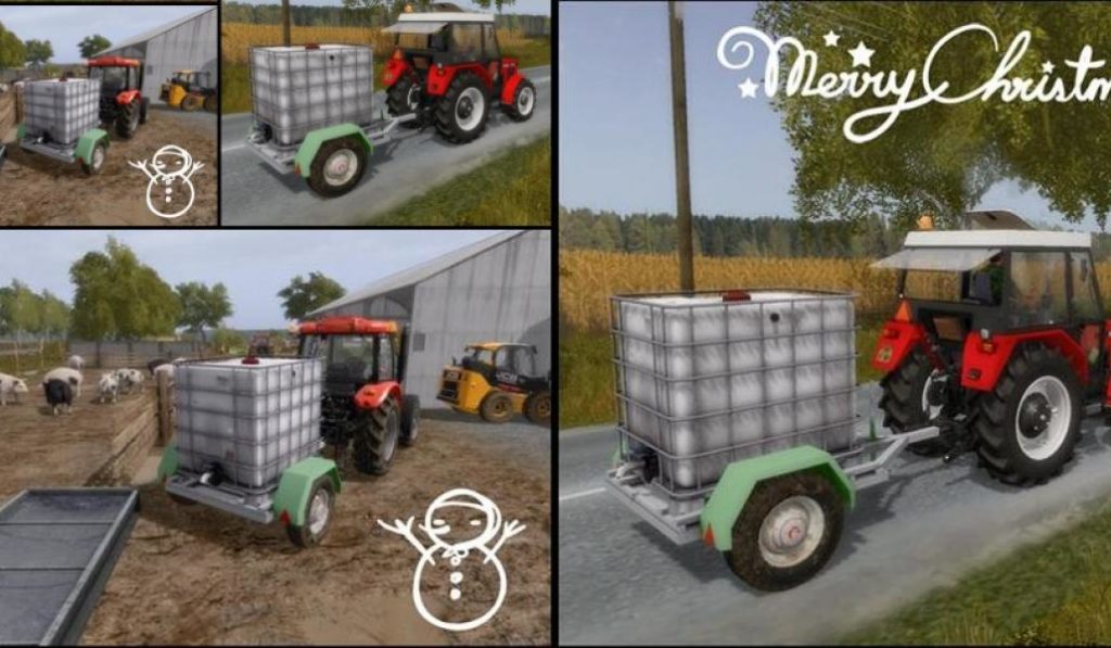 FS17 WATER TANK - FS 17 Trailers Mod Download