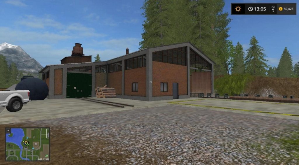 FS17 WOOD SAWMIL V1 - FS 17 Objects Mod Download