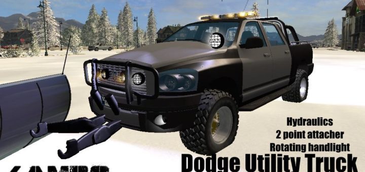 FS17 2008 Dodge 3500 v1.0 - FS 17 Cars Mod Download