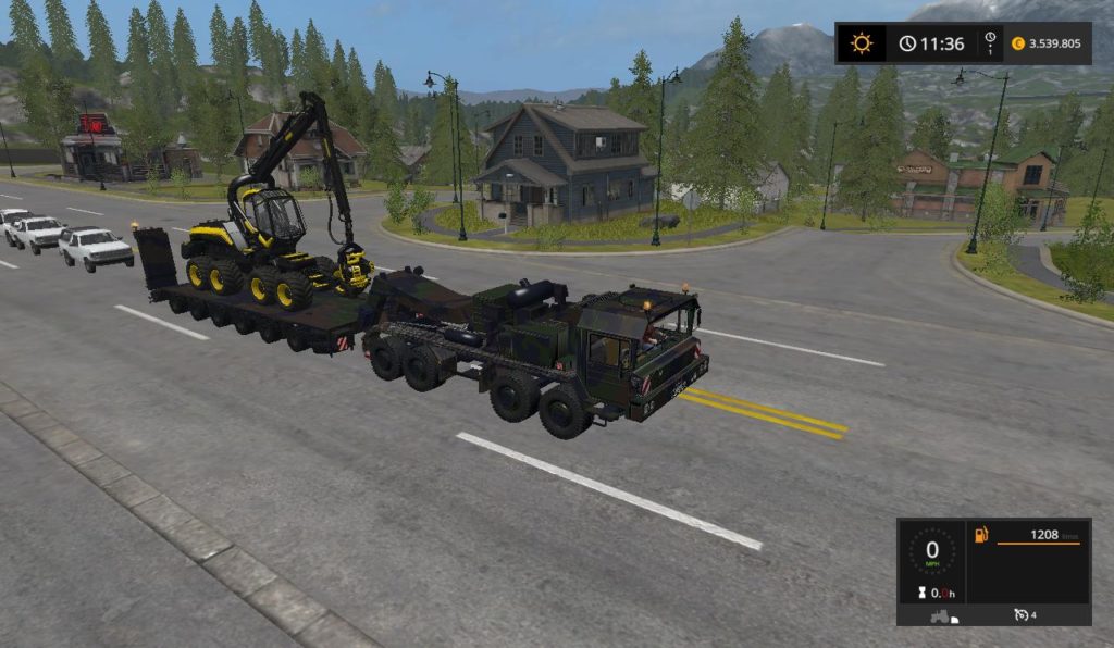 FS17 ARMY TRUCK V1.0 - FS 17 Trucks Mod Download