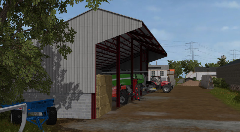 FS17 Bâtiment rangement V 1.0 - FS 17 Buildings Mod Download