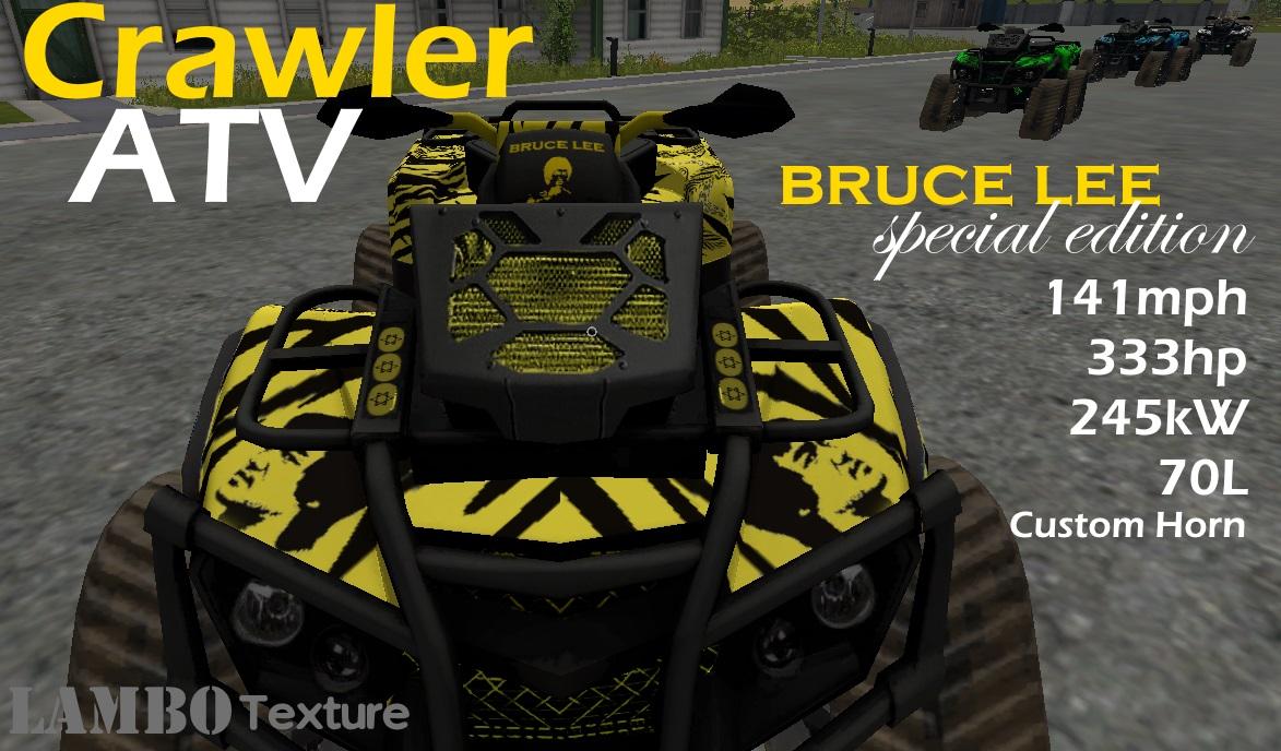FS17 CANAM BRUCE LEE SE – FASTEST ATV CRAWLER V0.9.0.2 - FS 17 Vehicles ...