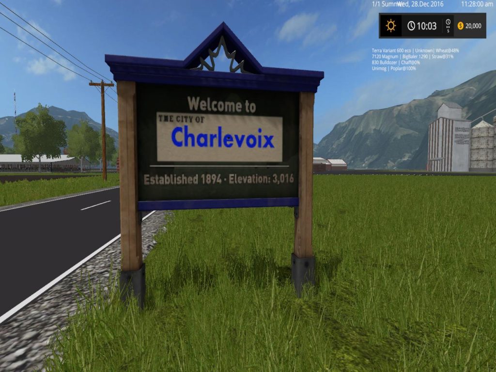 FS17 CHARLEVOIX MICHIGAN FARMS FINAL - FS 17 Maps Mod Download