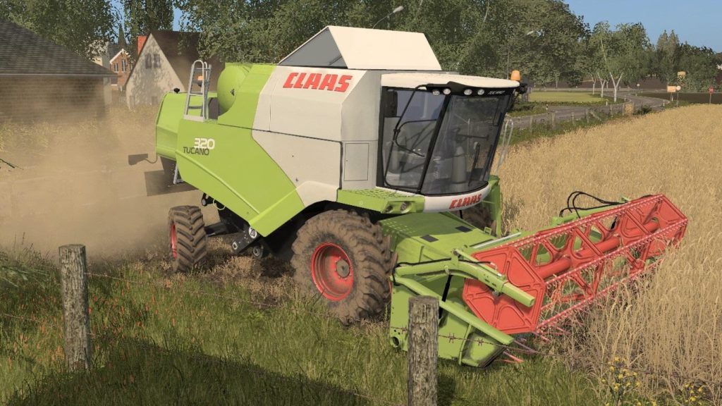 FS17 CLAAS TUCANO 320 - FS 17 Combines Mod Download
