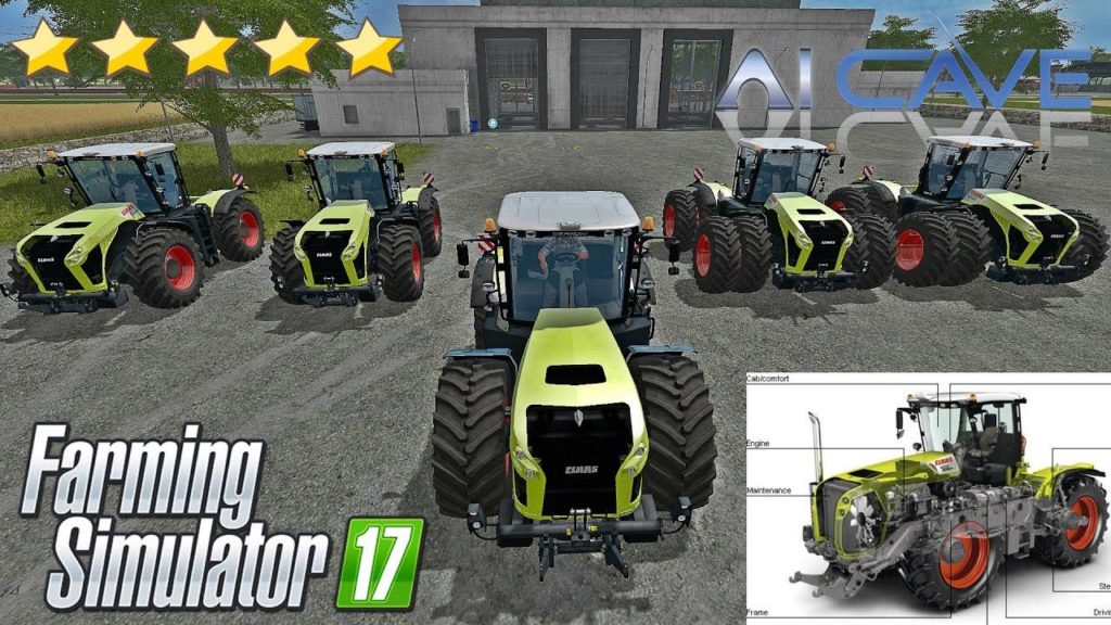 FS17 CLASS 4000/4500/5000 V1.0 - FS 17 Combines Mod Download