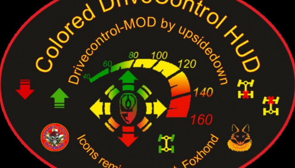 FS17 Drive Control 4.10 with colored icons - FS 17 Other Mod Download