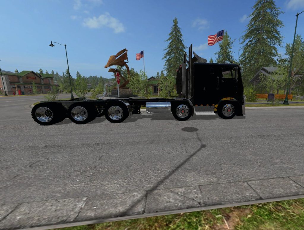 FS17 FREIGHTLINER OVERCAB ROAD TRAIN HEAVY HAULER V1 (3) - Farming ...