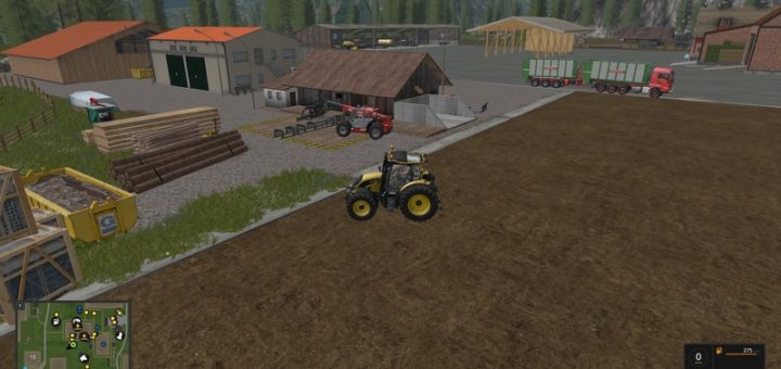 FS17 Mining & Construction Economy V 1.2 - FS 17 Maps Mod Download
