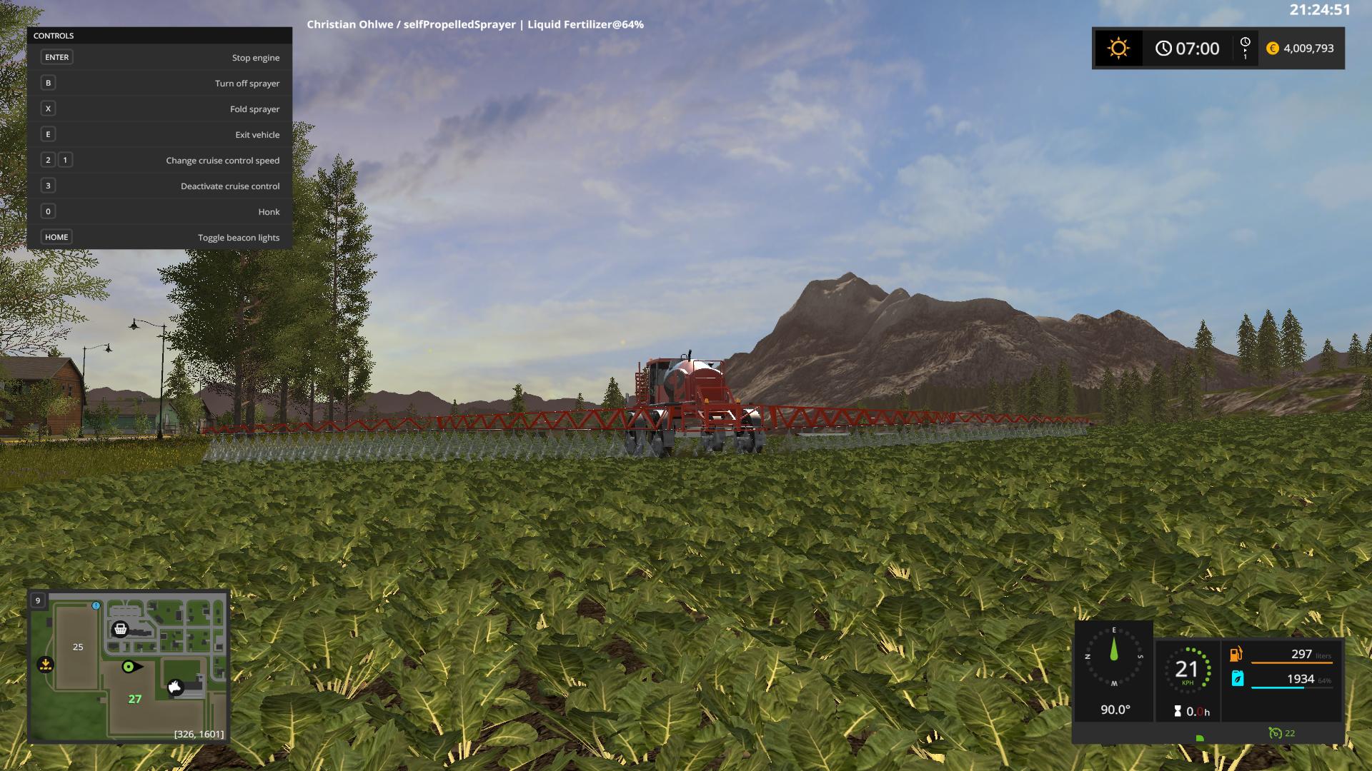 FS17 JACTO UNIPORT 3030 (BRAZILIAN AUTO PROPELLED SPRAYER) V1.1.0.0 ...