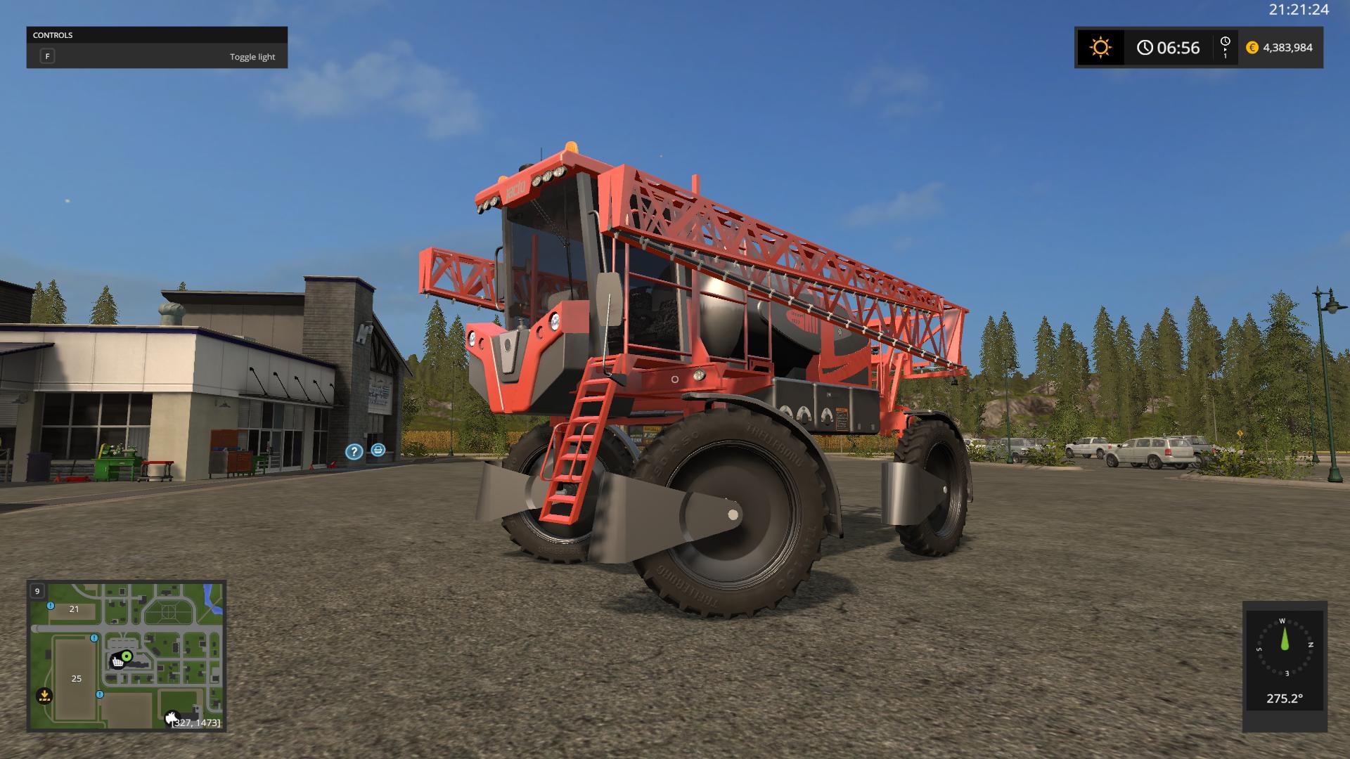 FS17 JACTO UNIPORT 3030 (BRAZILIAN AUTO PROPELLED SPRAYER) V1.1.0.0 ...