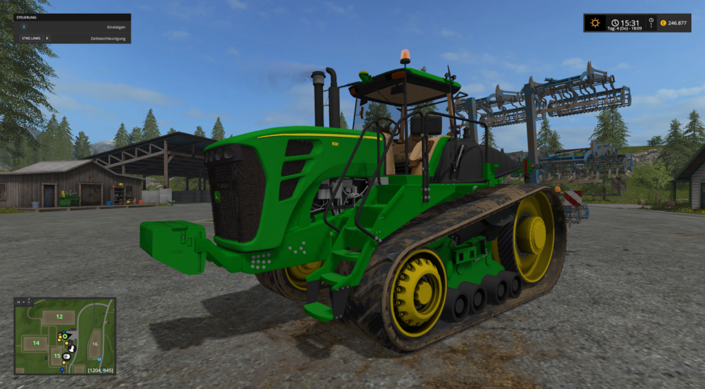 FS17 JOHN DEERE 9630T - FS 17 Tractors Mod Download