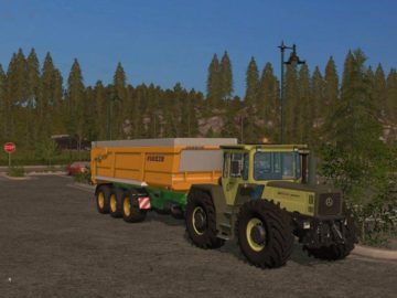 FS17 MB TRAC 1800 INTERCOOLER TURBO V2 - FS 17 Tractors Mod Download
