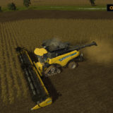 FS17 New Holland 45ft with sunflowers V 1.0 - FS 17 Cutters Mod Download