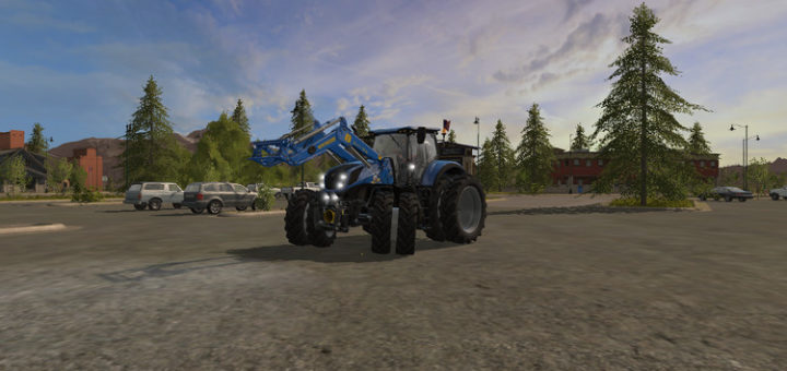 FS17 NEW HOLLAND T5070 V2.0 - FS 17 Tractors Mod Download