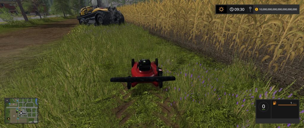 FS17 PUSH MOWER V1 (2) - Farming simulator 19 / 17 / 15 Mod
