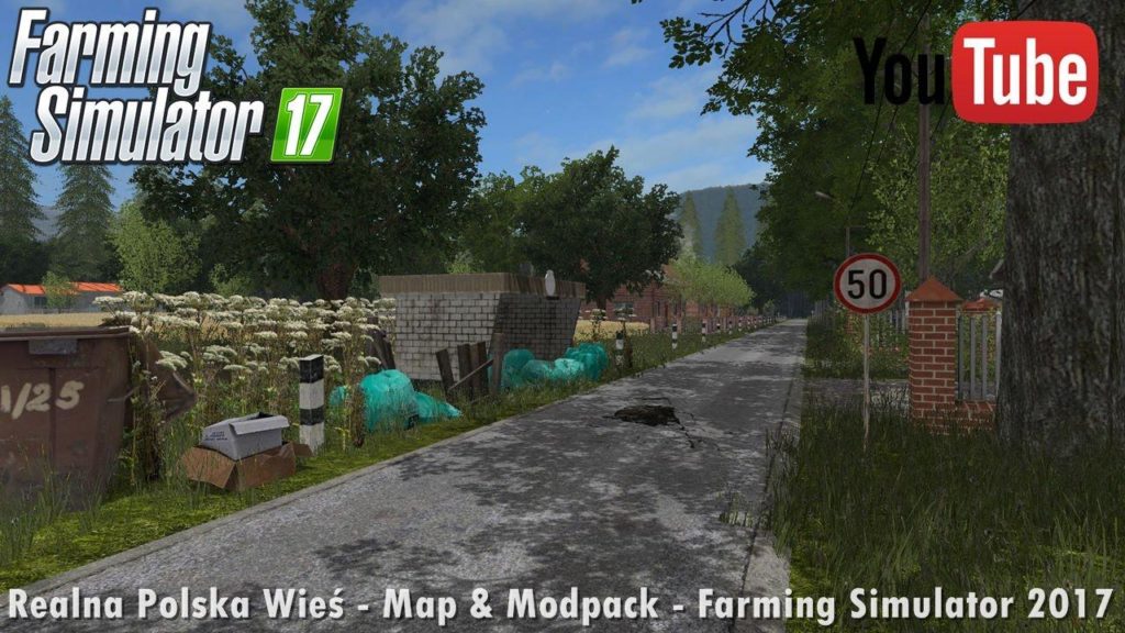 FS17 REALNA POLSKA WIEŚ - FS 17 Maps Mod Download