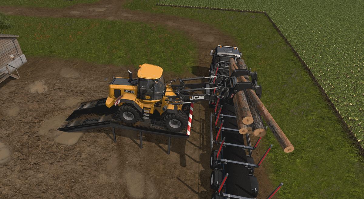 FS17 VERLADERAMPE V2.0 - FS 17 Objects Mod Download