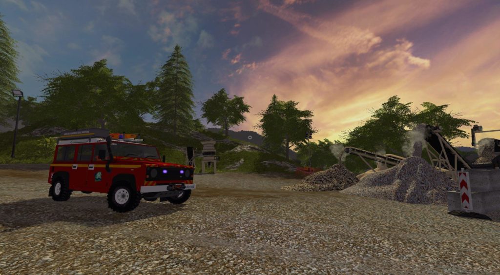 FS17 VLHR LAND ROVER DEFENDER V1 (3) - Farming simulator 19 / 17 / 15 Mod