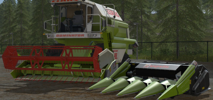 Claas Dominator - Farming simulator 19 / 17 / 15 Mods