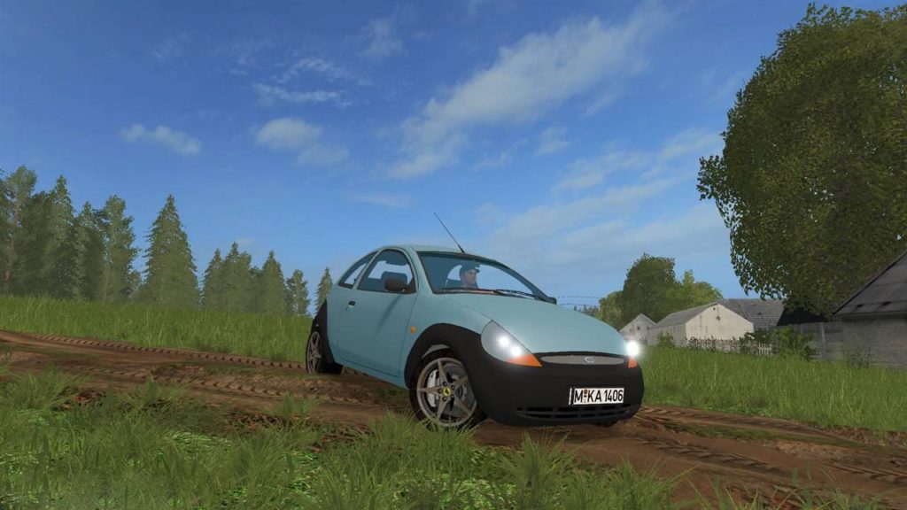 FS17 FORD KA V1.3 BASIS - FS 17 Cars Mod Download