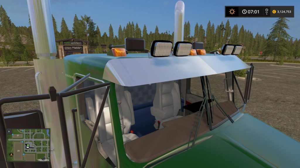 FS17 KST KENWORTH T800 FIXED V2 (2) - Farming simulator 19 / 17 / 15 Mod