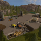 FS17 Mining & Construction Economy V 0.2 - FS 17 Maps Mod Download