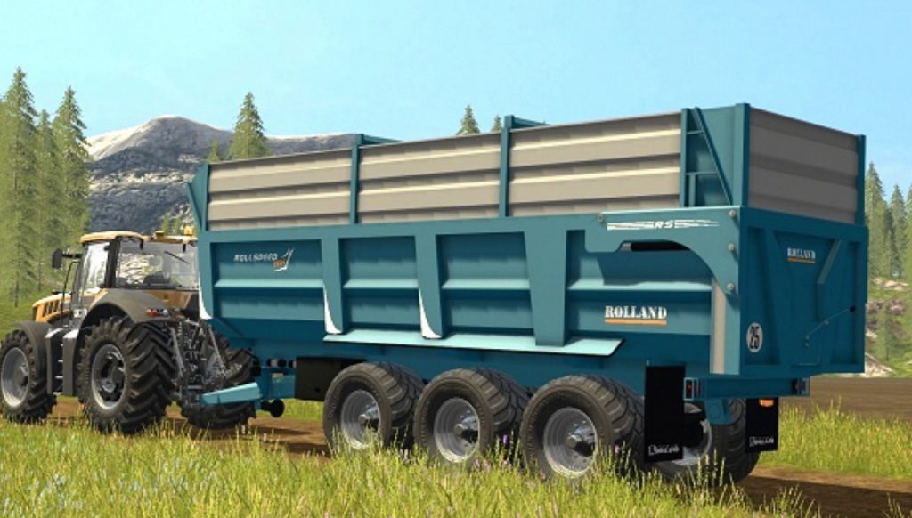 FS17 Rolland RollSpeed 8844 - FS 17 Trailers Mod Download