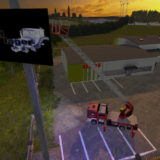 FS17 Scania P240 DLK 23/12 V 1.0 - FS 17 Vehicles Mod Download