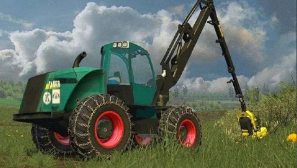 FS17 TIMBERJACK 870B - FS 17 Forklifts / Excavators Mod Download