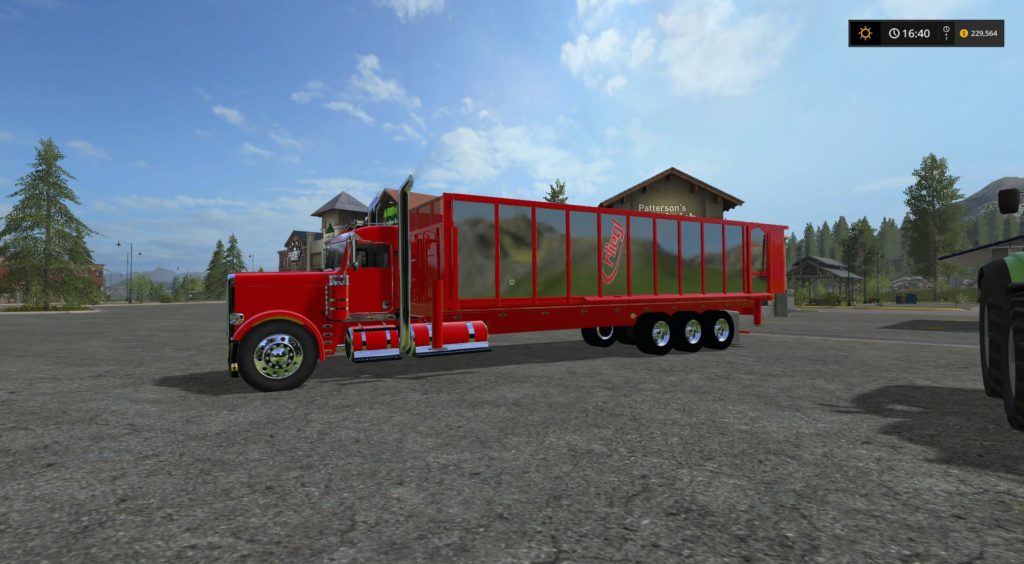 FS17 TIPPER BED FOR MY PETERBILT 388 CUSTOM V1 (4) - Farming simulator ...