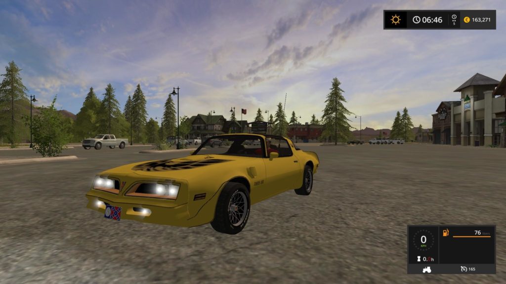 FS17 TRANS AM V1.0 - FS 17 Cars Mod Download