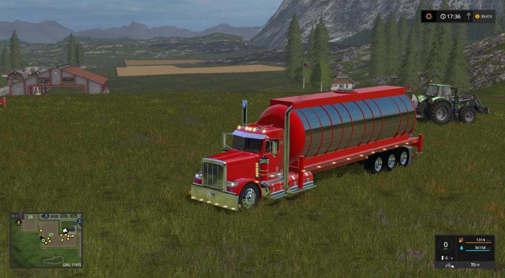 FS17 WATER TANK FOR MY PETERBILT 388 CUSTOM V1 - FS 17 Trailers Mod ...